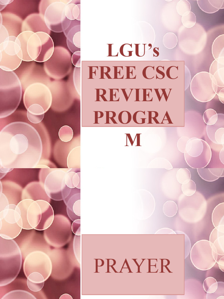 Review Vocabulary and Reading Comprehension | PDF | Reading ...