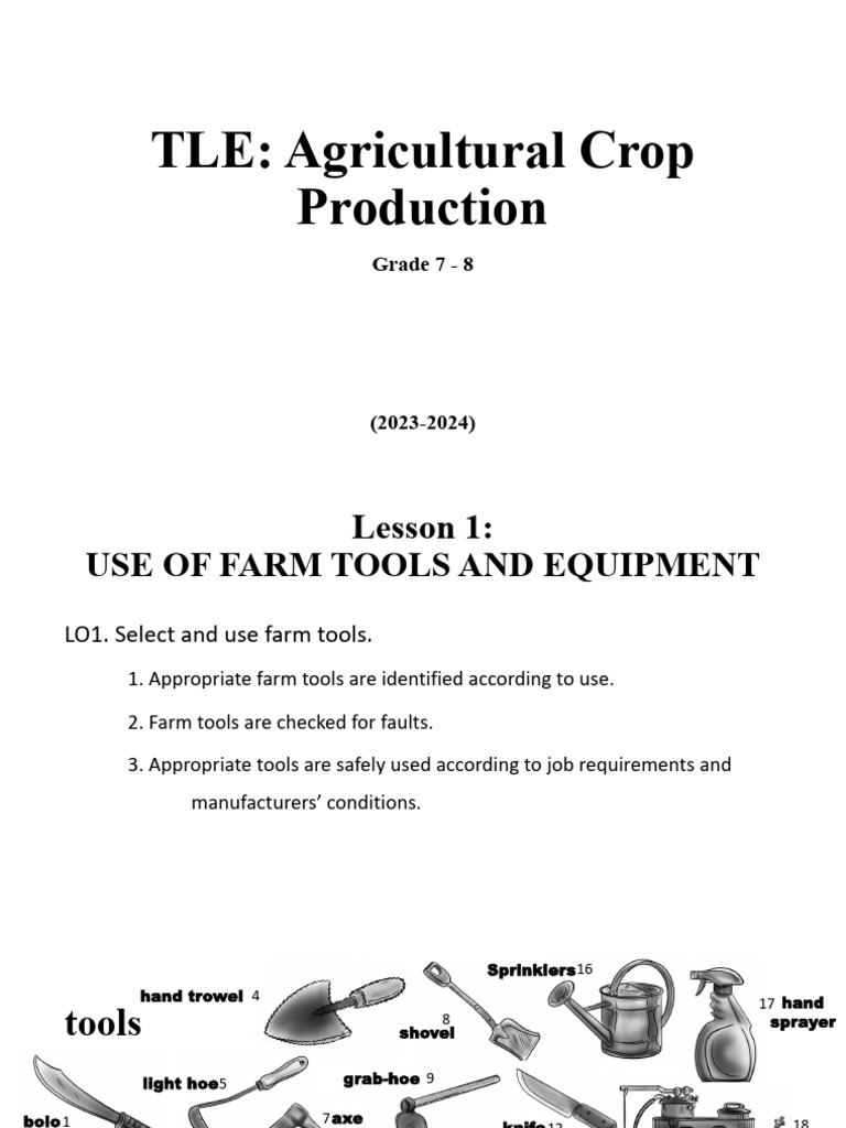 Tools, Equipment, Implement Notes ACP 7-12 | PDF | Plough | Tillage