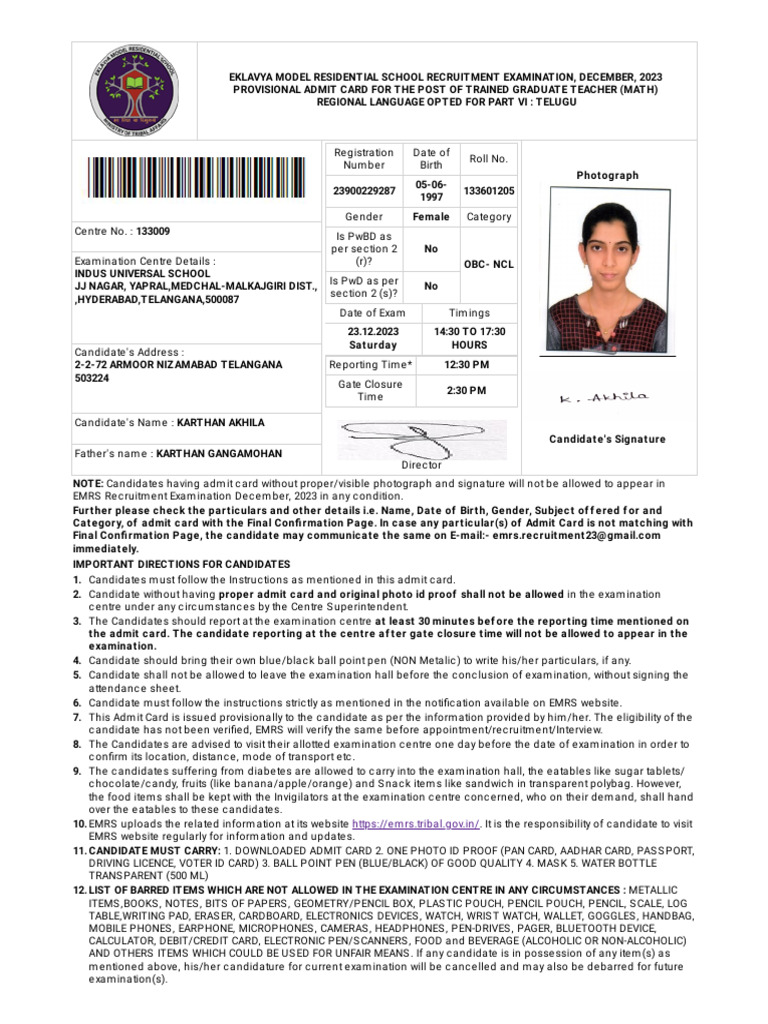 Emrs TGT | PDF | Electrical Engineering