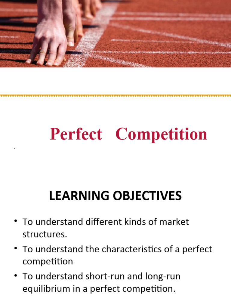 Perfect Competition | PDF | Perfect Competition | Profit (Economics)