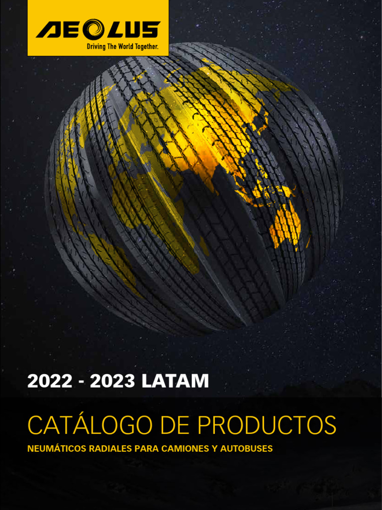 Catálogo Aeolus Tbr 2022 2023 Pdf Neumático 3 G