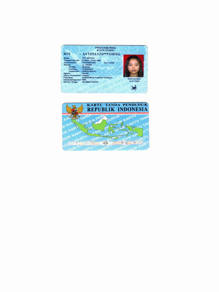 Ktp-Siti Aisyah | PDF