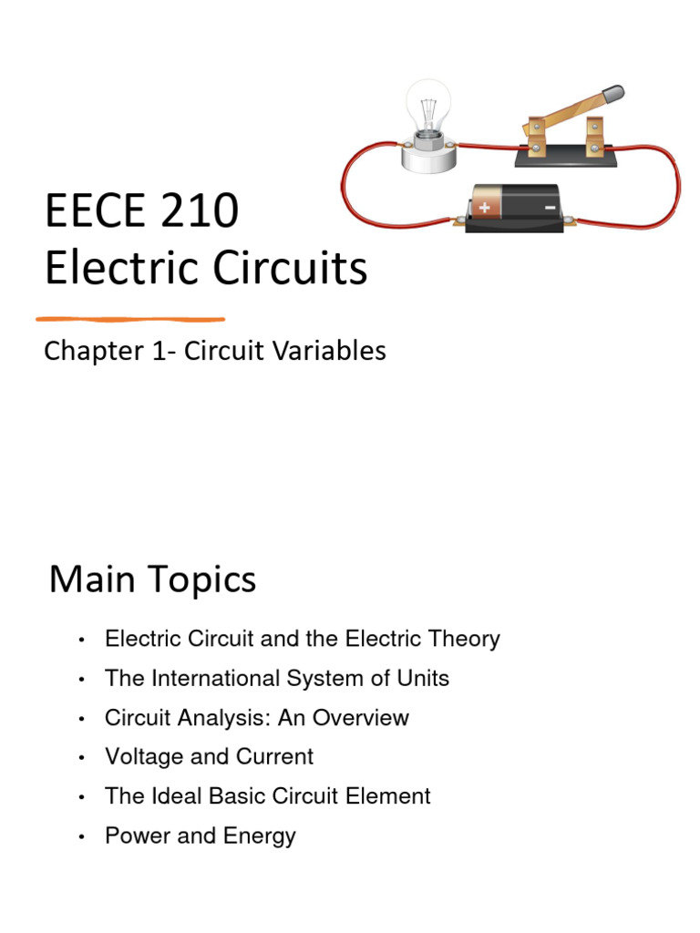 Chapter 1 Circuit Variables | PDF | Voltage | Electricity