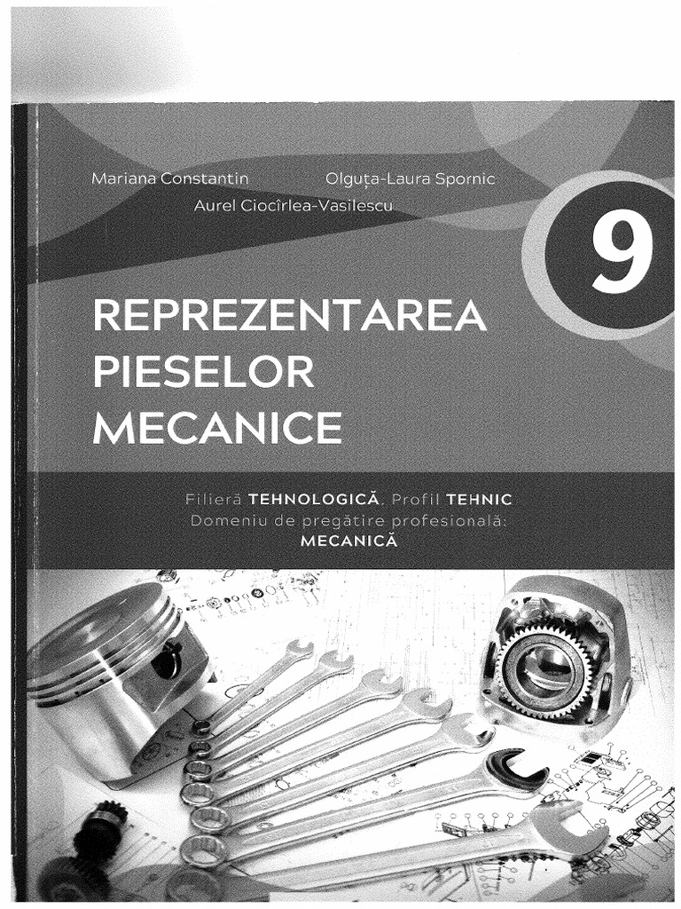 REPREZENTAREA PIESELOR MECANICE CL 9 Manual | PDF