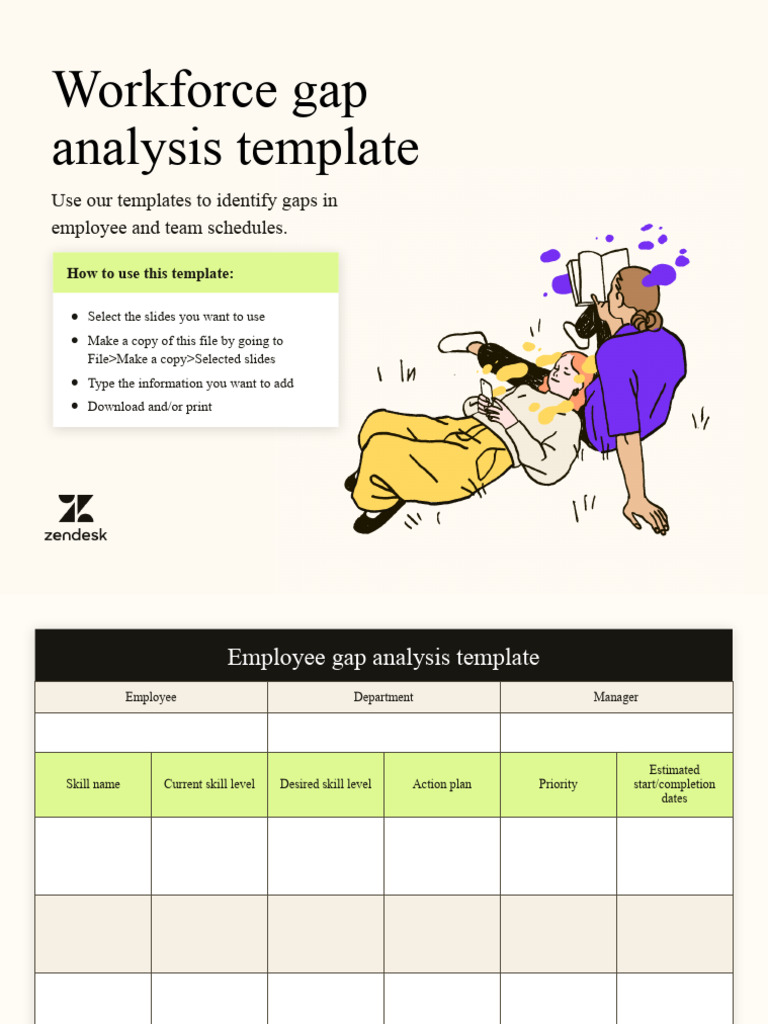 Zendesk - Workforce Gap Analysis Template | PDF
