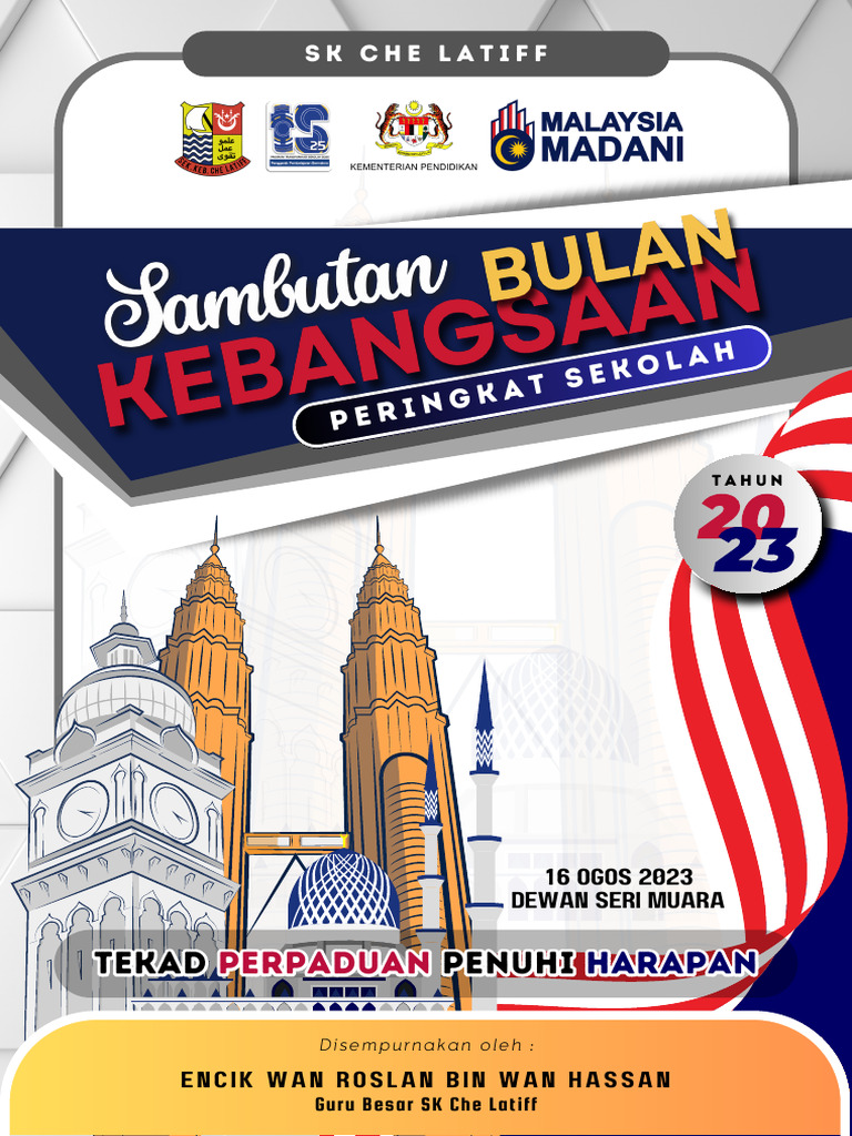 Contoh Buku Program Bulan Kebangsaan | PDF