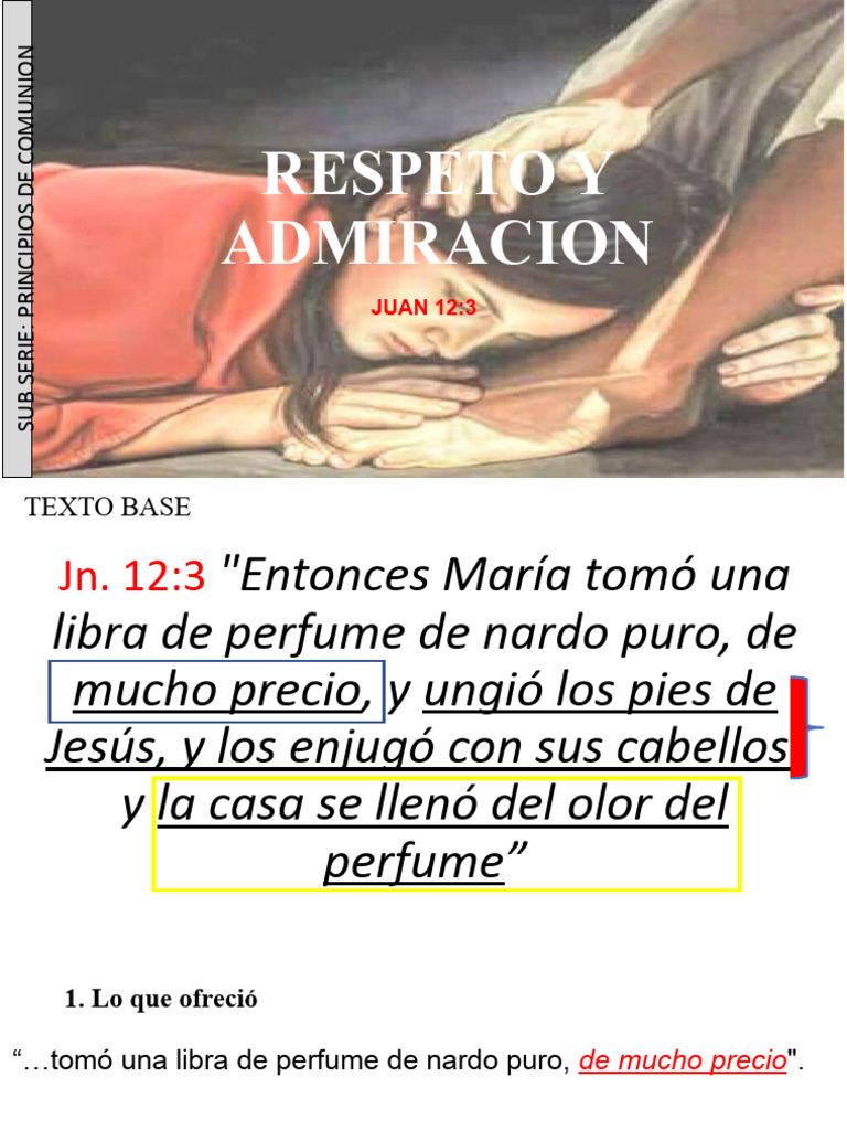 Respeto y Admiracion | PDF | María, madre de Jesús | Amor