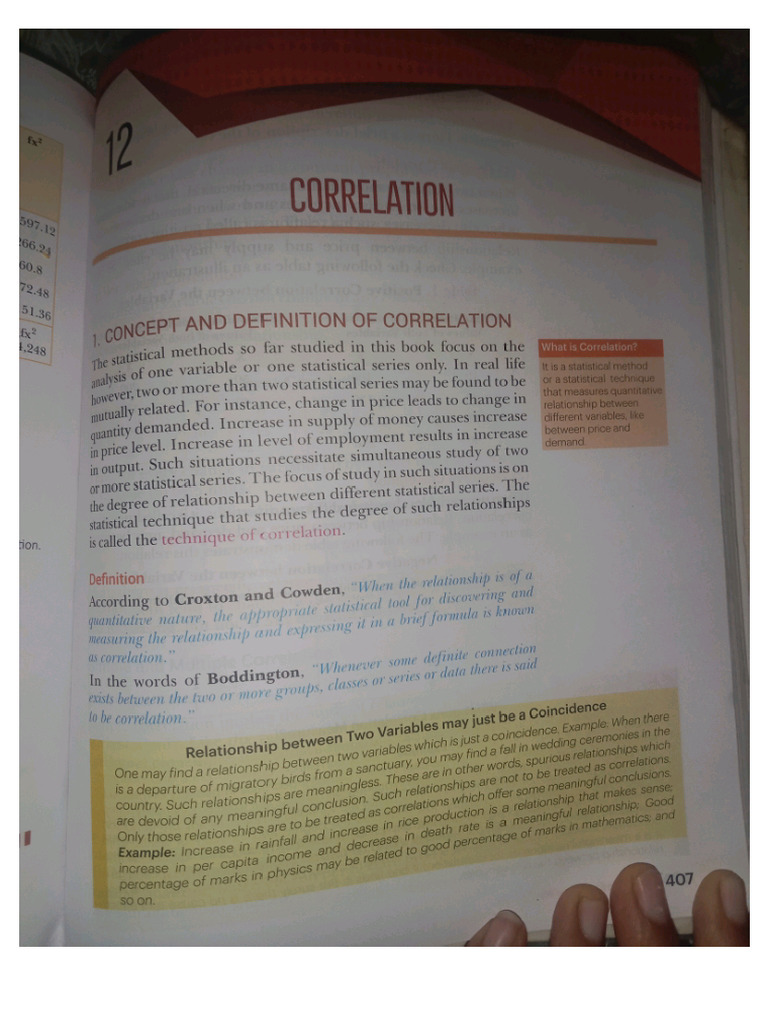 Correlation Pdf