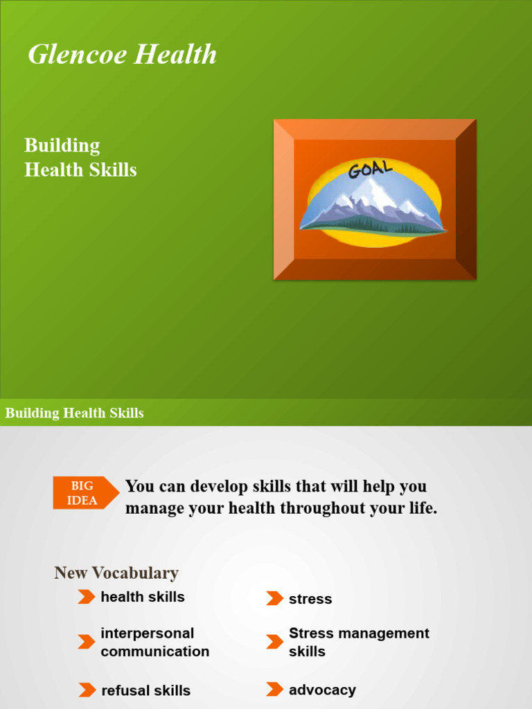 Building Health Skills | PDF
