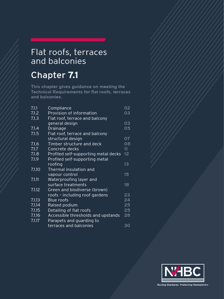 NHBC Standards 2023 7 | PDF | Roof | Lumber