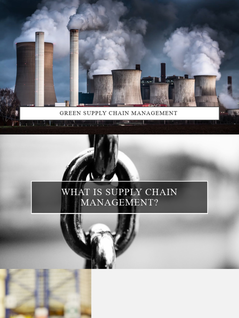 Green Supply Chain Management Insights | PDF | Supply Chain Management ...
