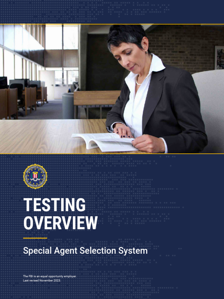 Guide - Testing Overview | PDF | Inference | Federal Bureau Of ...