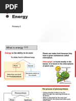 Lesson 16 Forms and Uses of Energy Grade 4 | PDF