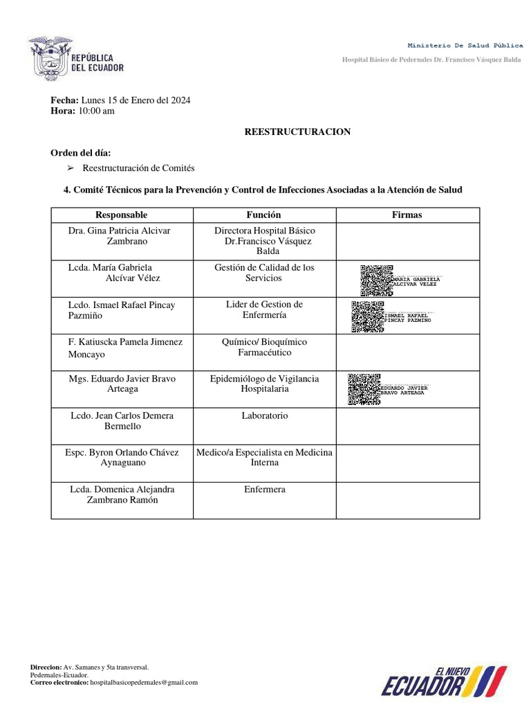 Comite Tecnico de Control y Prevencion de Iaas | PDF | Hospital ... Comite Tecnico de Control y Prevencion de Iaas | PDF | Hospital ...
