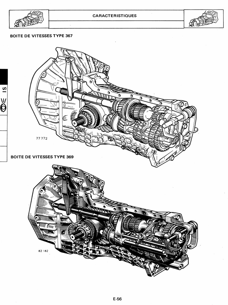 Renault MR Boite Type 367 369 | PDF