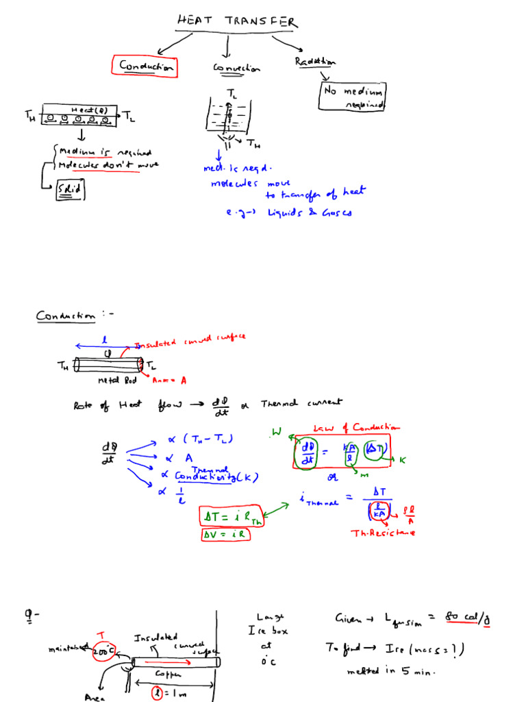 Heat Transfer Lecture1 | PDF