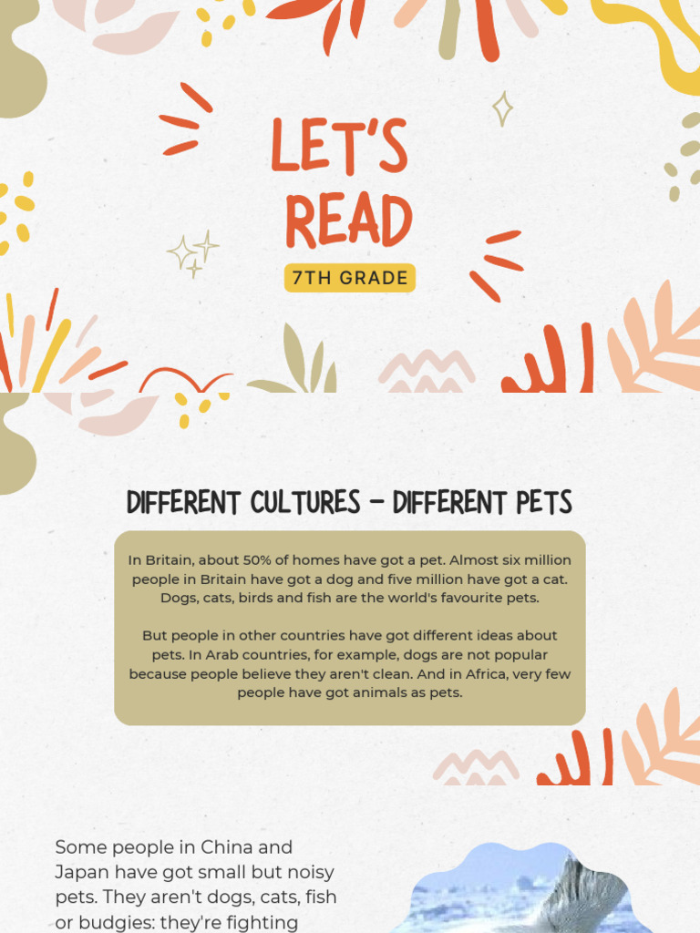 Reading 7th Grade | PDF