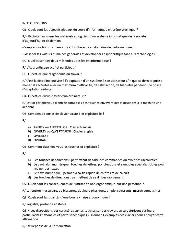 Alex Bats Info | PDF | Ordinateurs