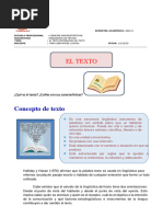 Definición del tema en un texto | PDF | Comunicación | Cognición