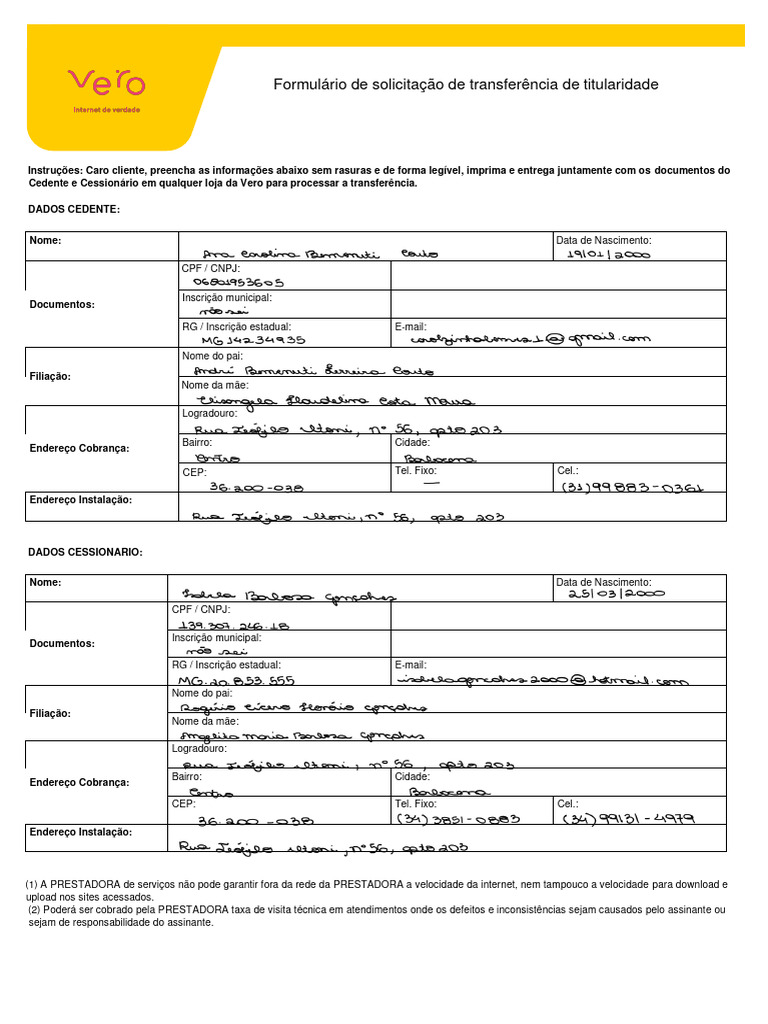 Estou Compartilhando o Arquivo 'Formulário Troca 240105 114248 | PDF | Direito