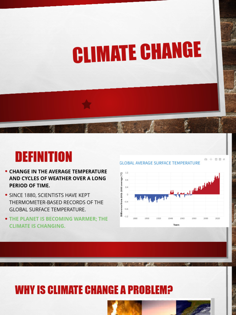 Climate Change | PDF | Greenhouse Effect | Climate Change