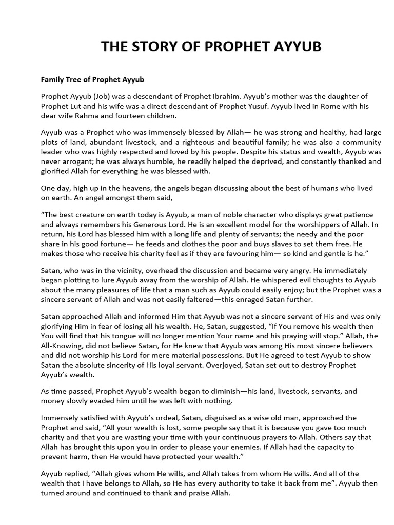 Story of Prophets | PDF | Jonah | Muhammad