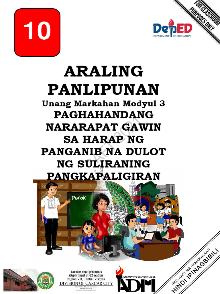 AP10 Q1 W4 M3 13september2021 JaniceBBarangan | PDF