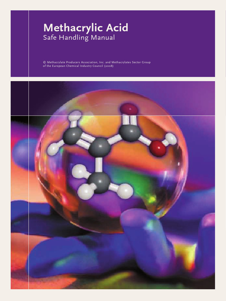 Methacrylic Acid Safe Handling Guide | PDF | Water | Freezing