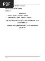 Démarrage Direct Moteur 2 Sens de Rotation - Repère Elec | PDF | Puissance (physique ...