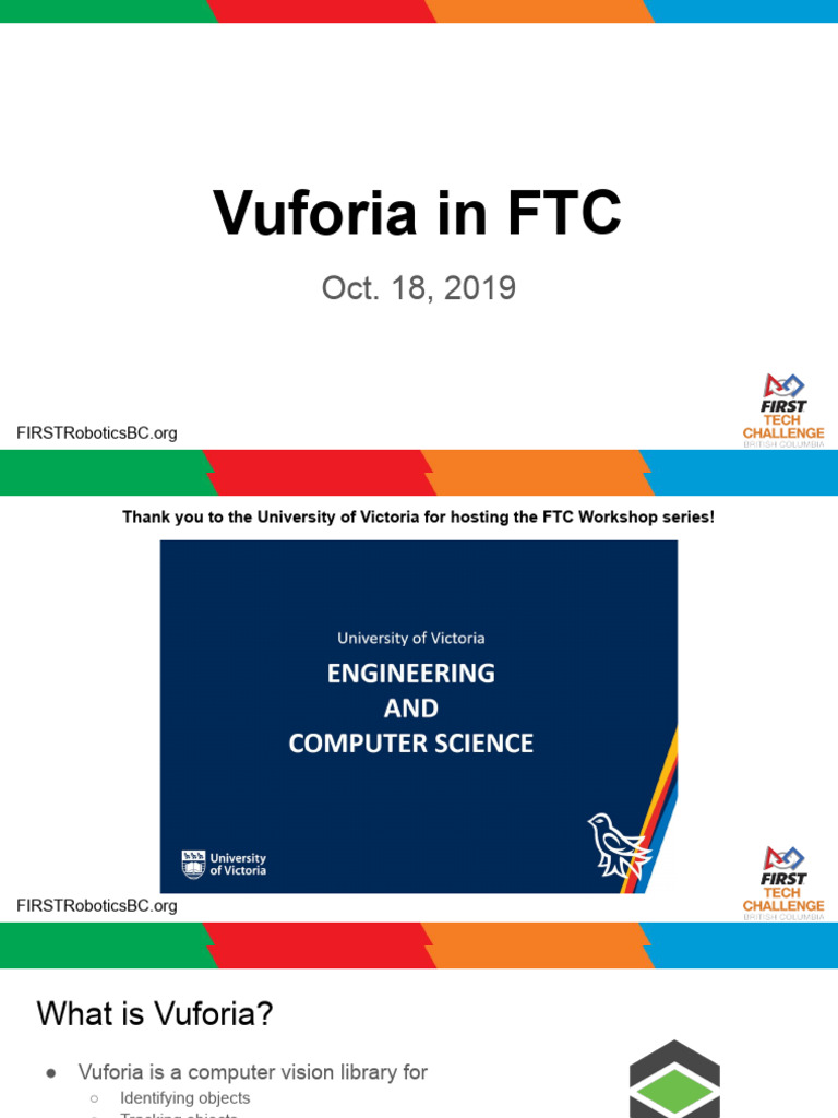 Using Vuforia For FTC | PDF