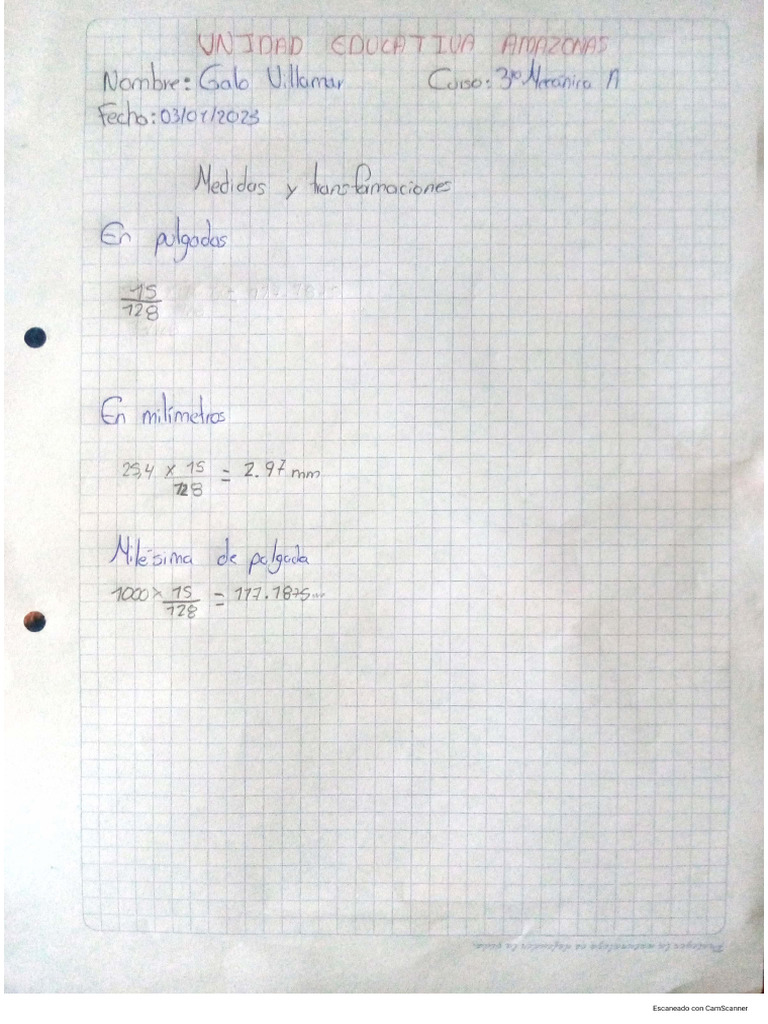 Tarea en Clase | PDF