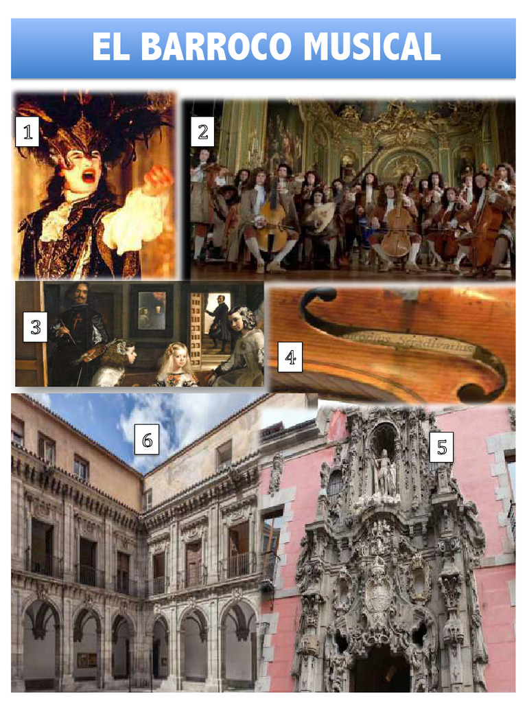 Barroco musical para 3º ESO | PDF | Musica barroca | Johann Sebastian Bach