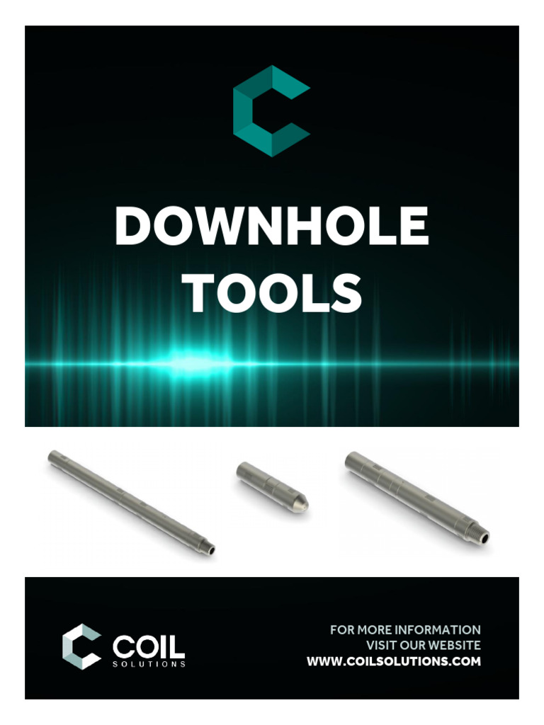 Coil Tubing Tools-Catalogue | PDF | Pipe (Fluid Conveyance) | Valve