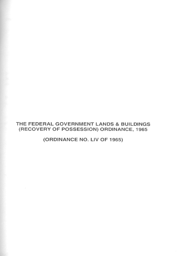 FG Land and Building 1965 | PDF