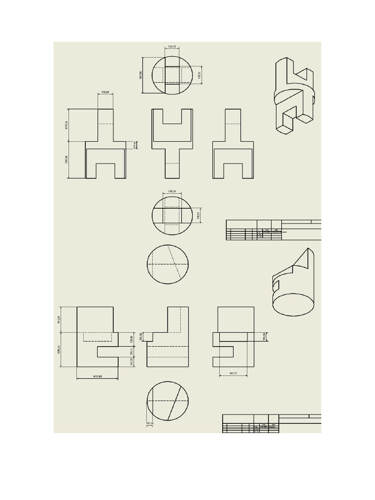 ejercicios cad 1-1 | PDF