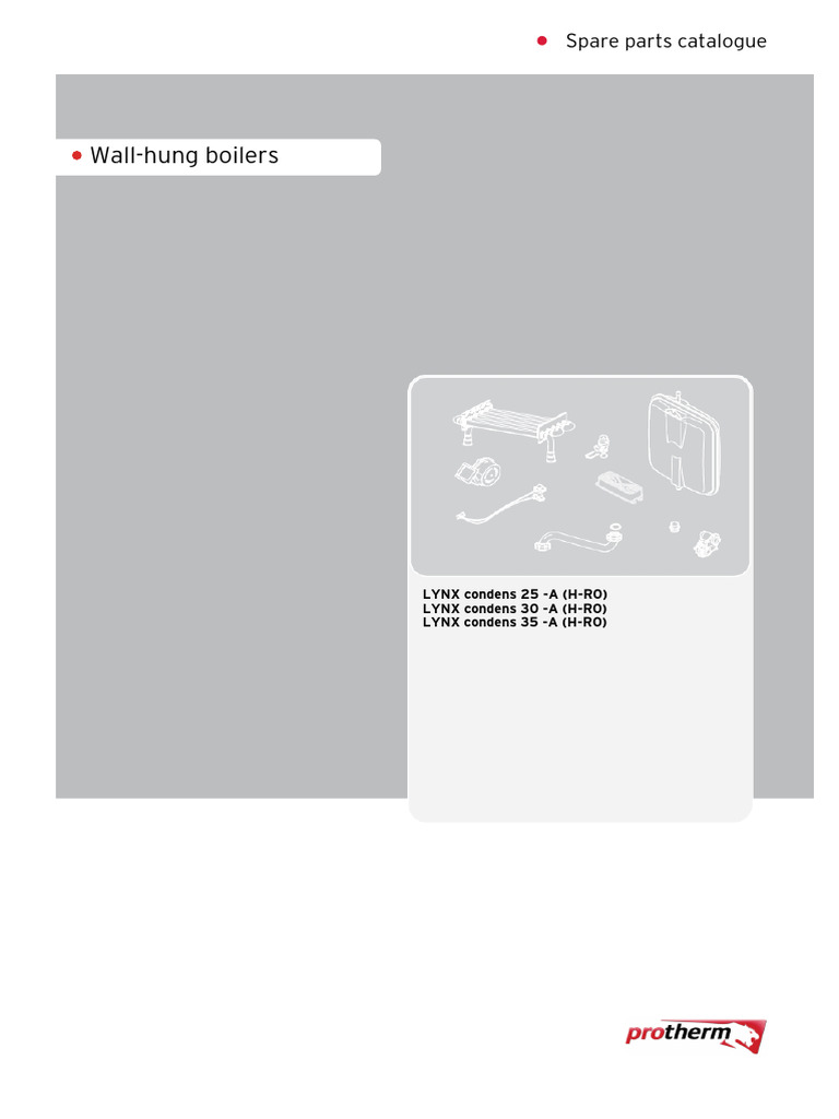 Protherm Lynx Condens Parts Catalogue | PDF | Pipe (Fluid Conveyance ...