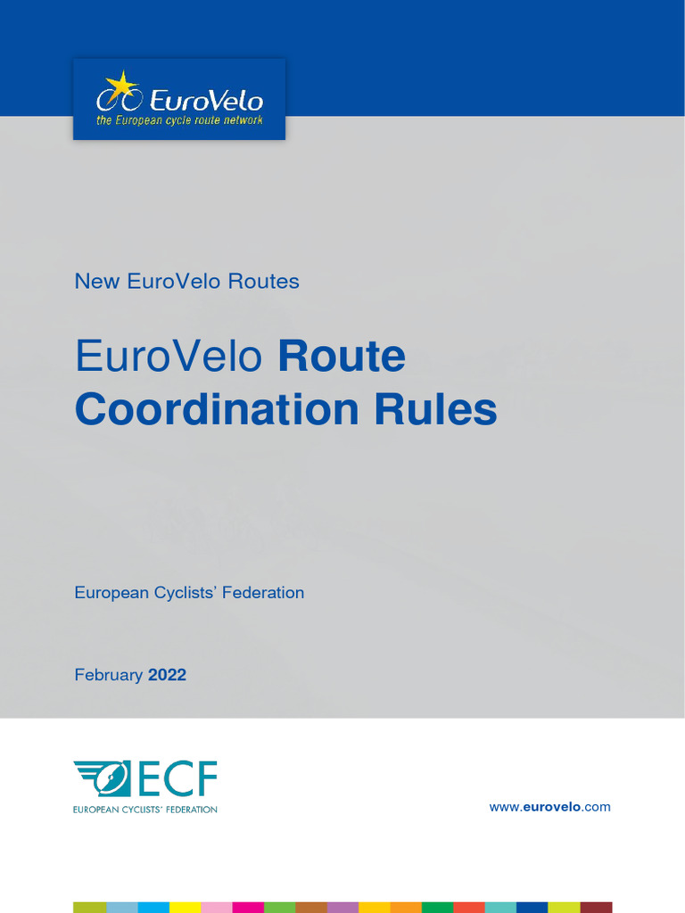 EuroVelo Route Coordination Rules 2022 | PDF