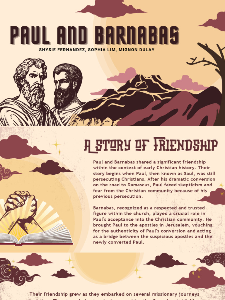 Paul and Barnabas | PDF | Paul The Apostle | Barnabas