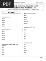 BODMAS Questions Worksheet | PDF