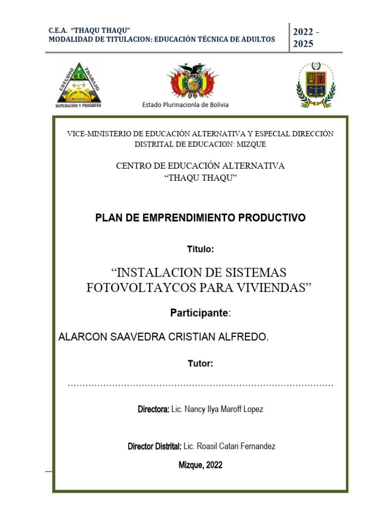 PERFIL DE EMPRENDIMIENTO CEATT LOKUX | PDF