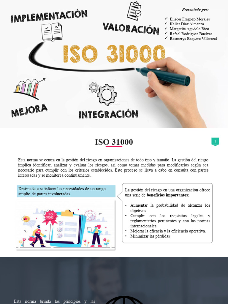 Iso 31000 | PDF | Planificación | Riesgo