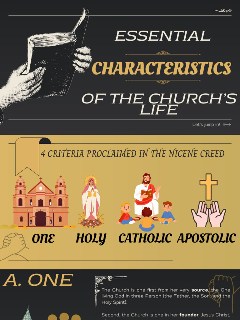 The Church's Unity and Holiness Explained | PDF