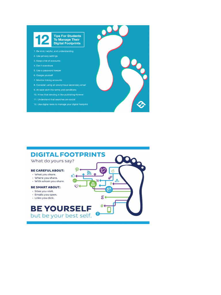 Digital Footprints Pics | PDF
