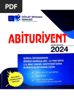 Abituriyent Jurnalı 4 (2024) | PDF