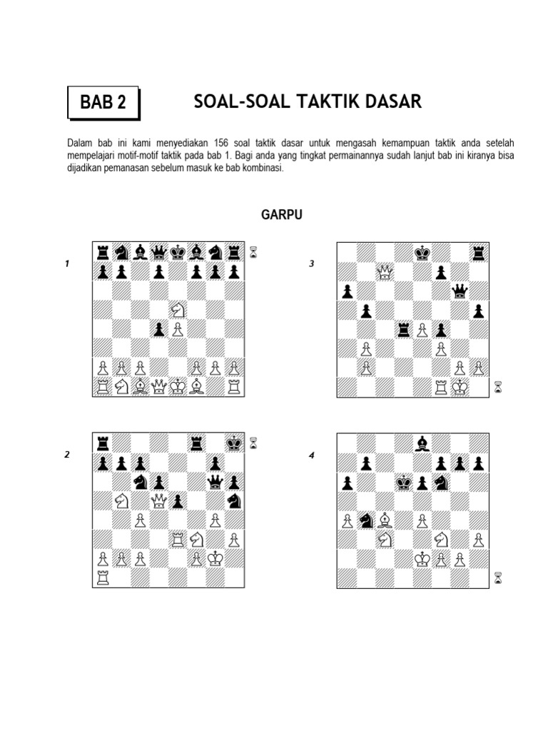 04 Bab 2 Soal Taktik Dasar | PDF
