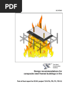 Fire Design for Composite Beams | PDF | Bending | Truss