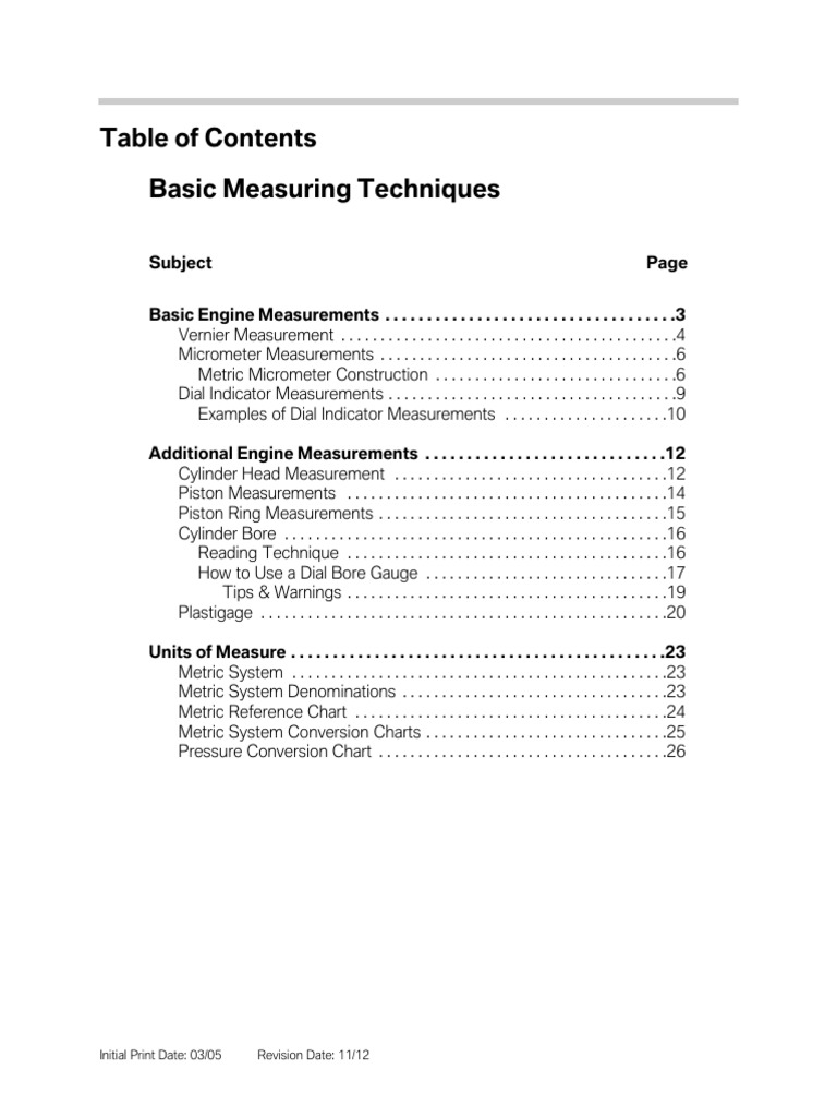 01 - Basic Measuring Techniques | Download Free PDF | Metrology