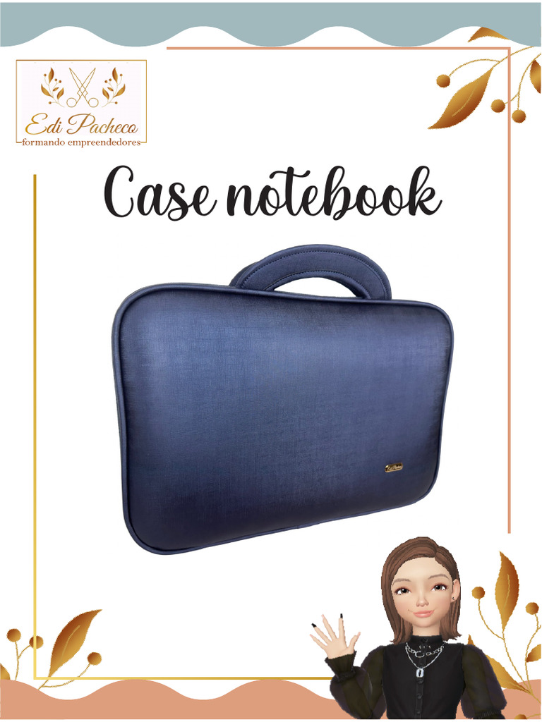 MOLDES CASE NOTEBOOK Tamanho A4 | PDF