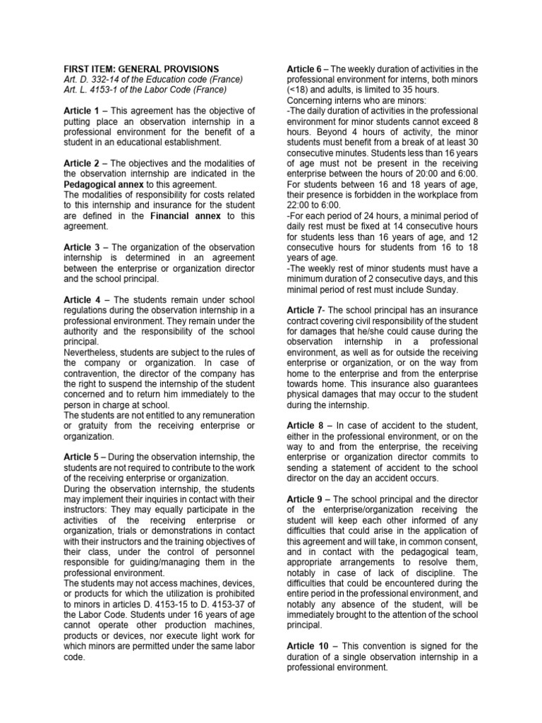 General Provisions | PDF