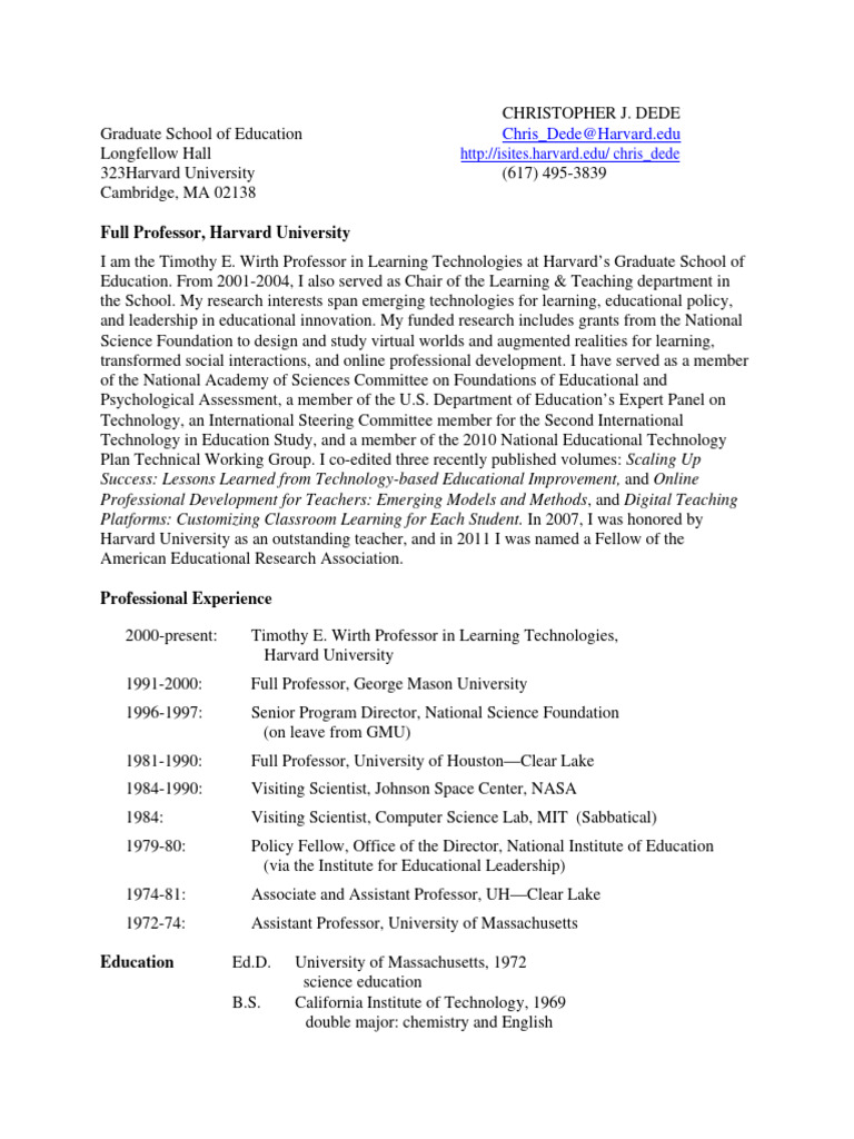 Christopher Dede 311 | PDF | Educational Technology | Science Education